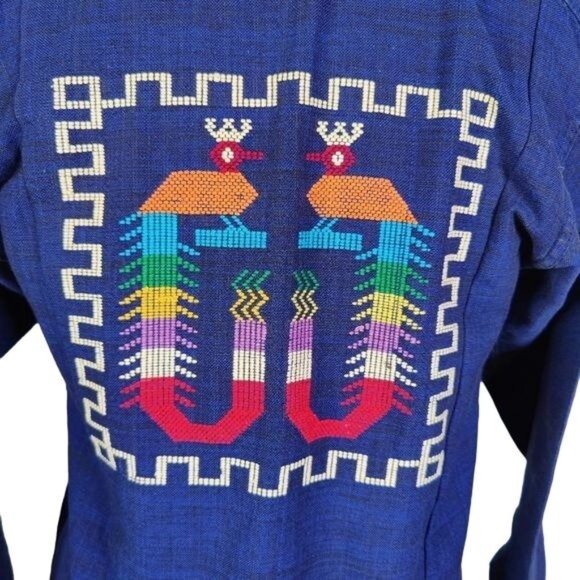 Vintage | Tops | Vintage Guatemalan 7s Handmade Quetzal Bird ...